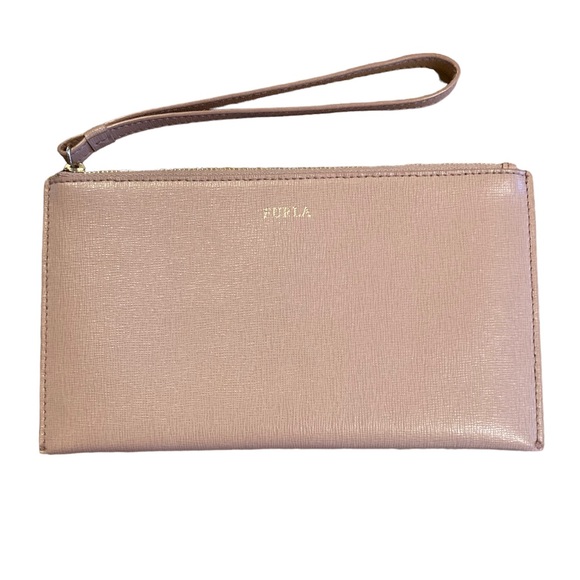 Furla | Bags | Furla Moonstone Italia Envelope Wristlet Clutch New ...